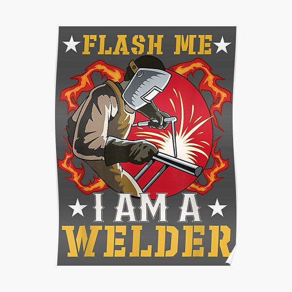 "American Welder Welder Welding " Poster for Sale by geqyj | Redbubble