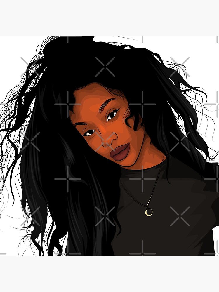"SZA" Art Board Print for Sale by Anjola agosu | Redbubble