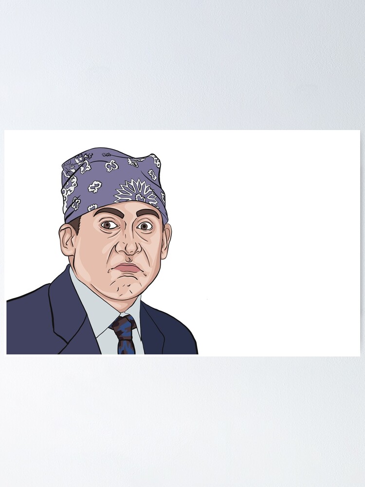 "Prison Mike" Poster for Sale by AspenTreeDraw | Redbubble