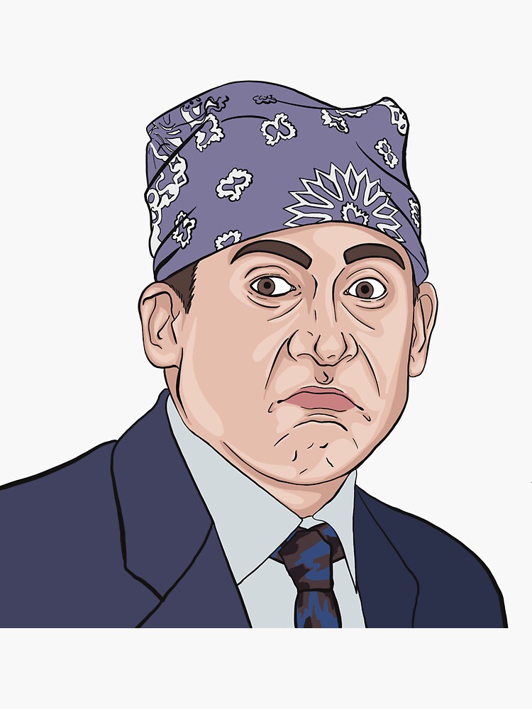 "Prison Mike" Sticker for Sale by AspenTreeDraw | Redbubble