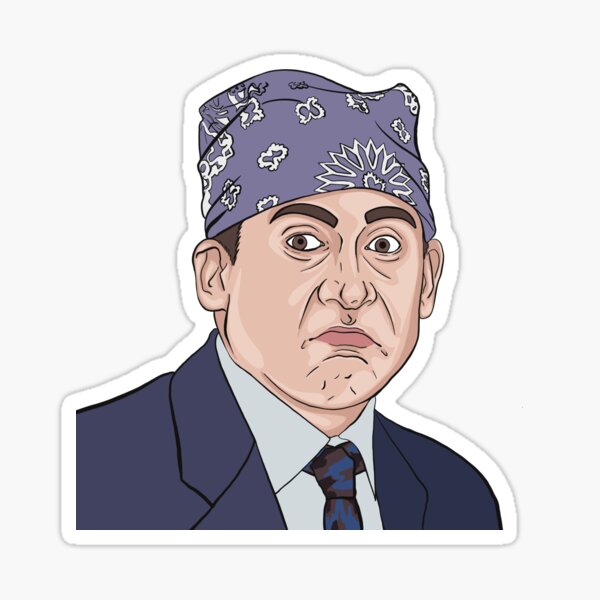 "Prison Mike" Sticker for Sale by AspenTreeDraw | Redbubble