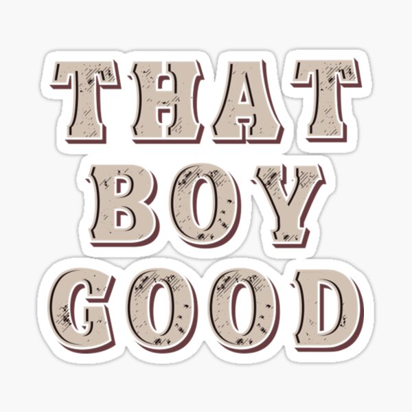 "That Boy Good Coming To America Gift Men Women" Sticker for Sale by ...