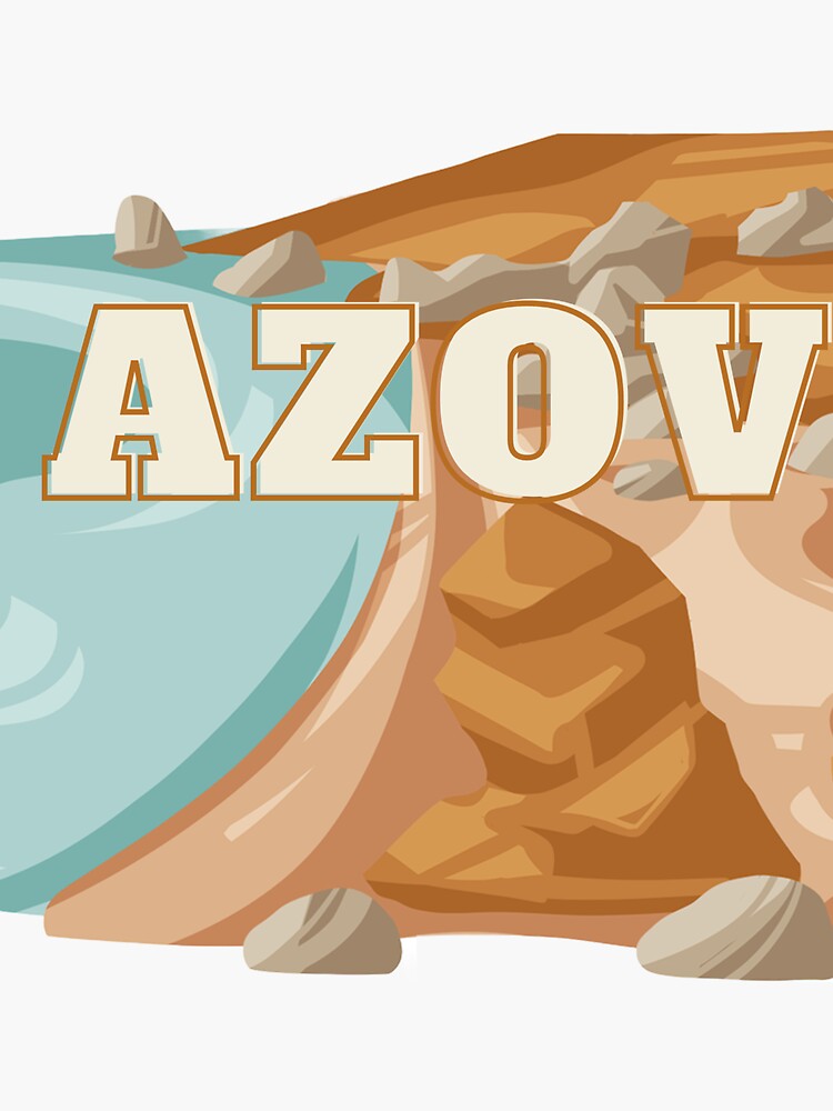 "Azov watermark" Sticker for Sale by Nectar247 | Redbubble