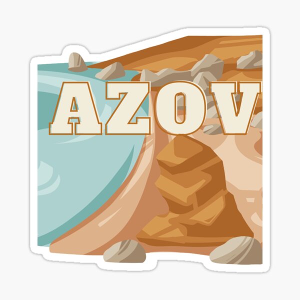 "Azov watermark" Sticker for Sale by Nectar247 | Redbubble