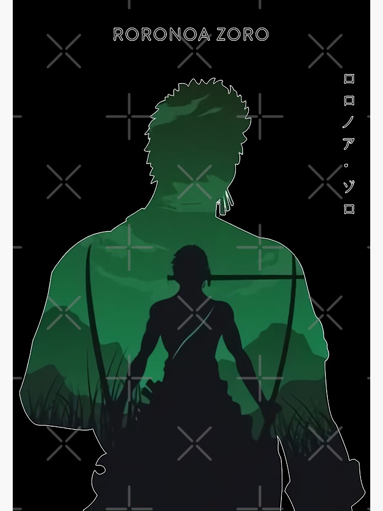 "Roronoa Zoro Haki Training" Poster for Sale by chadhamill | Redbubble
