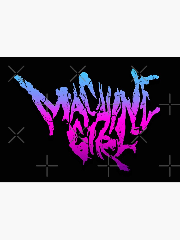 "Machine Girl Band Merch" Poster for Sale by xxXVintageXxx | Redbubble