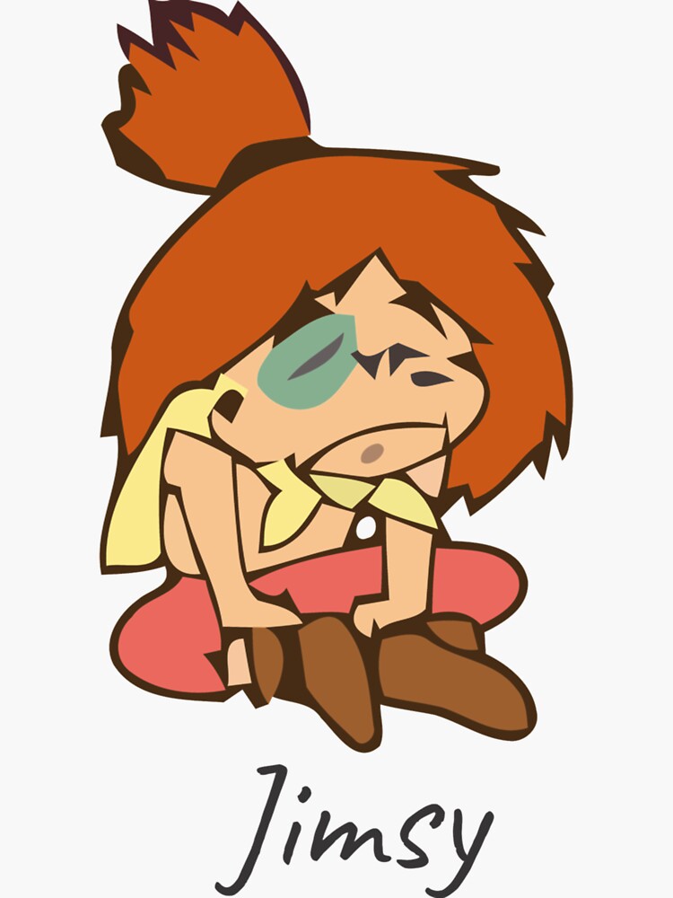 "Future Boy Conan Jimsy " Sticker for Sale by CoryThiel | Redbubble