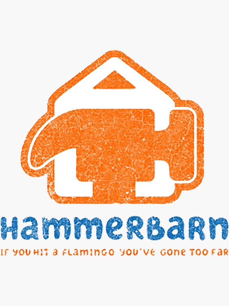 "Vintage Hammerbarn 90s" Sticker for Sale by BanditFan | Redbubble