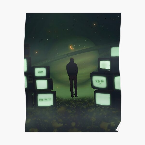 "who am I" Poster for Sale by outdoorway | Redbubble