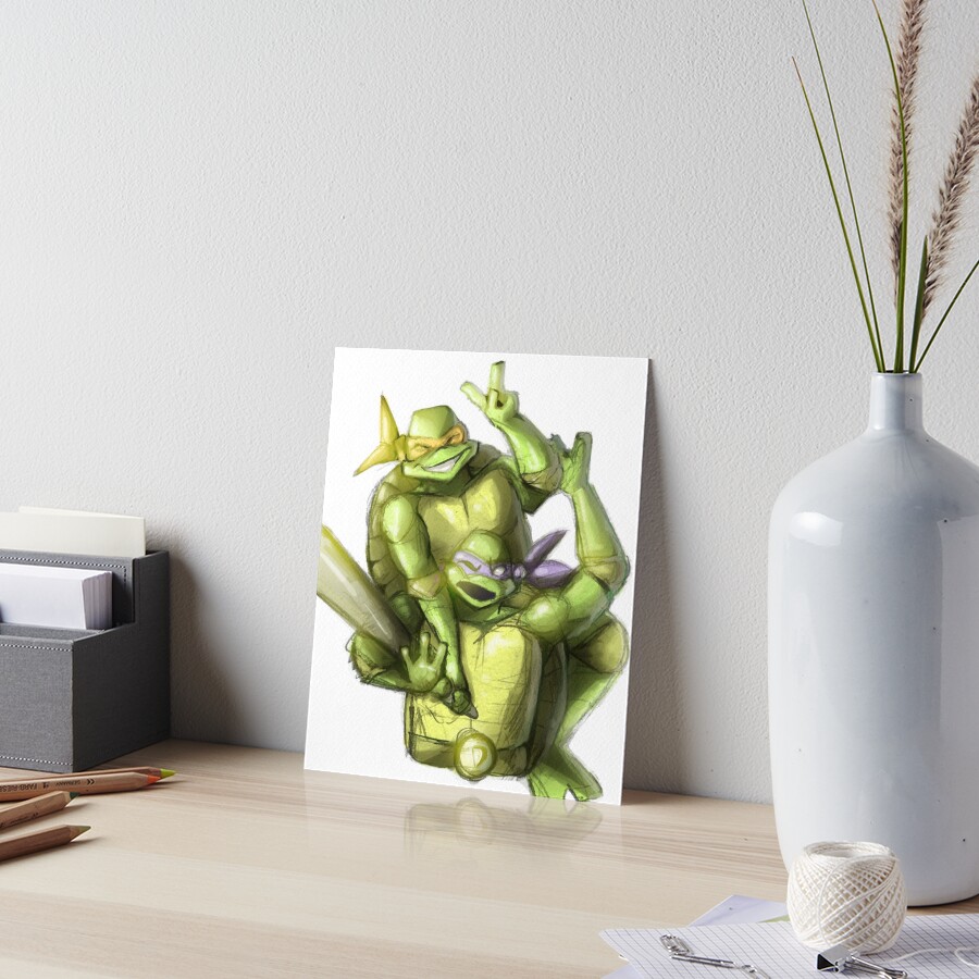 ""Selfie!" Teenage Mutant Ninja Turtles Digitally Colored Pencil ...