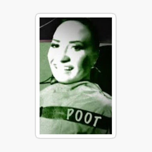 "Poot Lovato Active " Sticker for Sale by Mujistoreee | Redbubble
