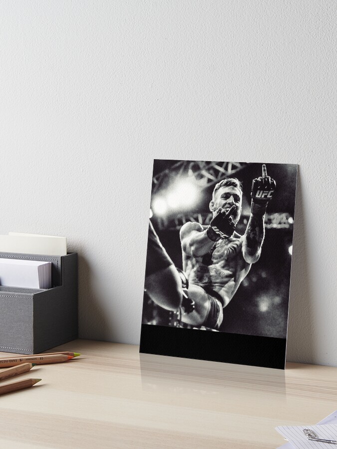"Conor McGregor Middle Finger - Notorious " Art Board Print for Sale by ...