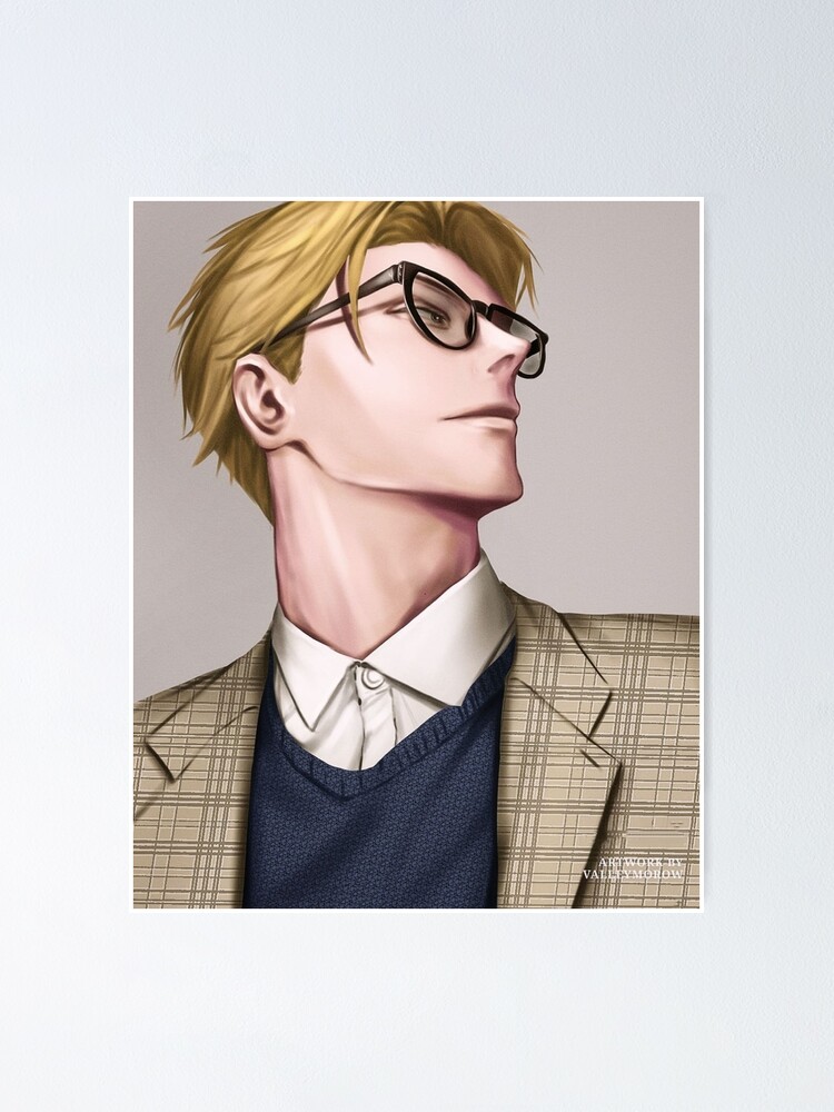 "Nanami Kento side profile formal wear" Poster for Sale by VALLEYMOROW ...