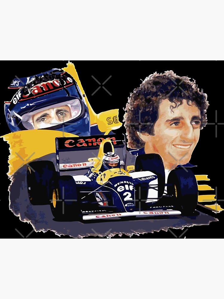 "The Amazing Alain Prost" Poster for Sale by hilpershop | Redbubble