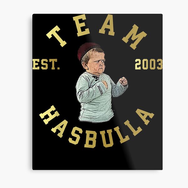 Lámina metálica «Hasbulla, Equipo MMA Hasbulla Fight Meme, Hasbulla ...