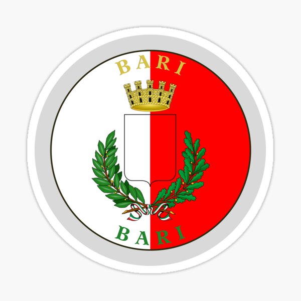 "City of Bari" Sticker for Sale by FedSherDesign | Redbubble
