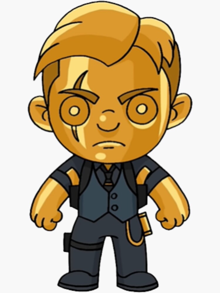 "Midas Boy" Sticker for Sale by MitchellLyric | Redbubble