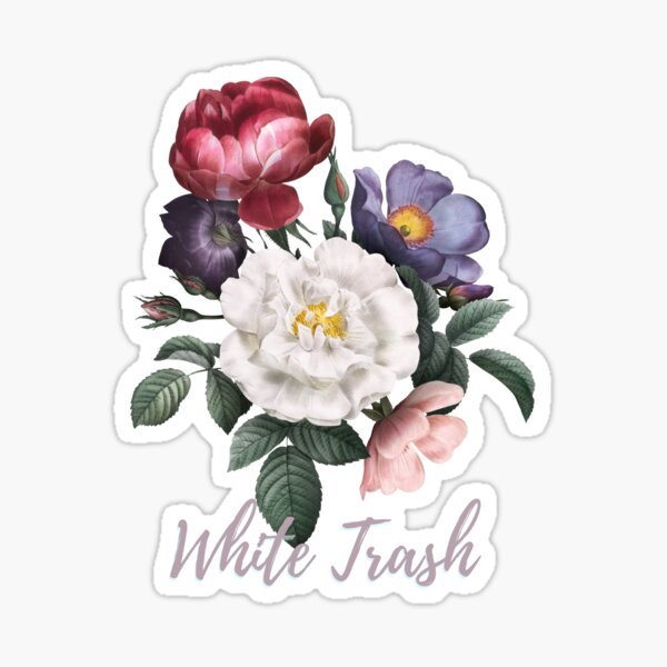 "White Trash Outfit" Sticker for Sale by Ivy-si | Redbubble