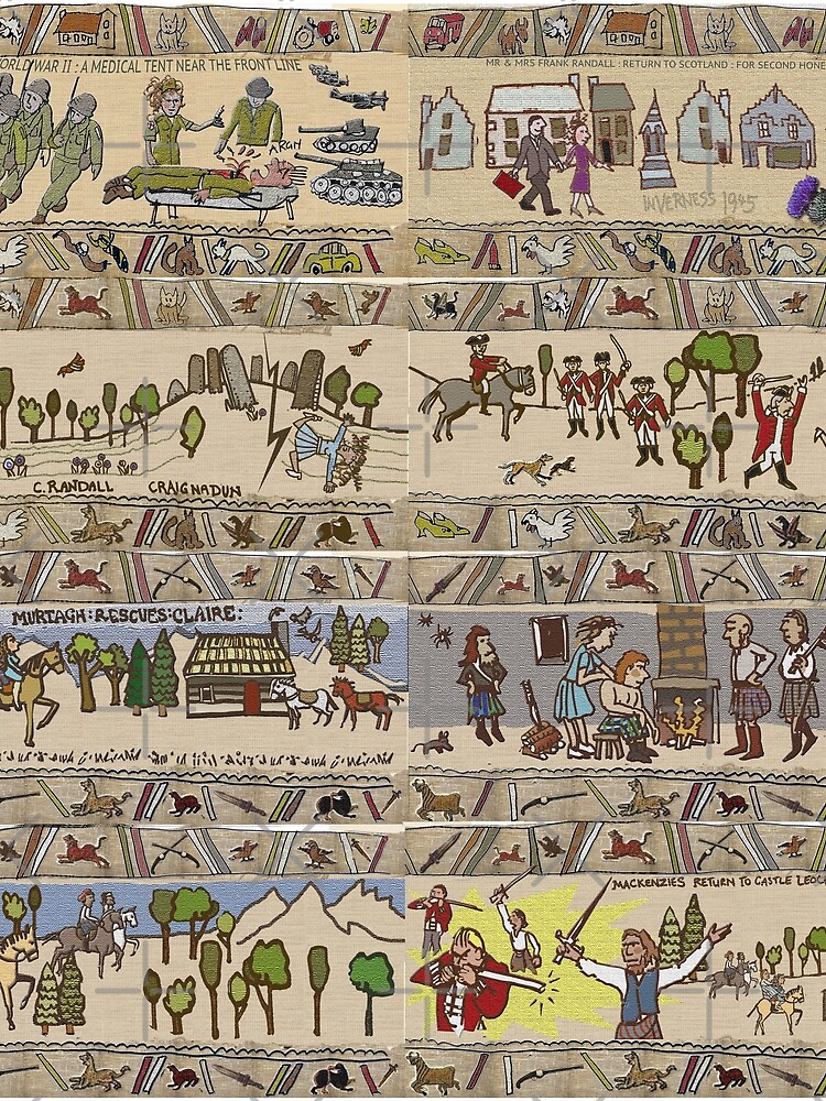 "Eight Outlandish Panels (Gabeaux Tapestry) " T-shirt for Sale by ...