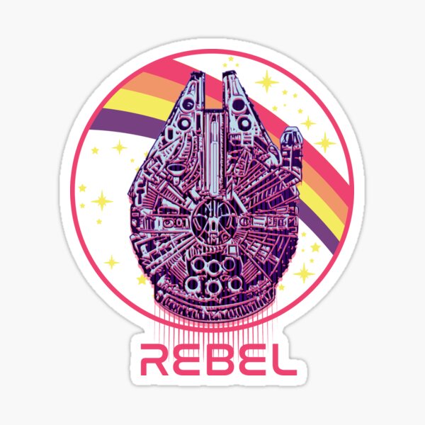 "rebel" Sticker by sambuko | Redbubble