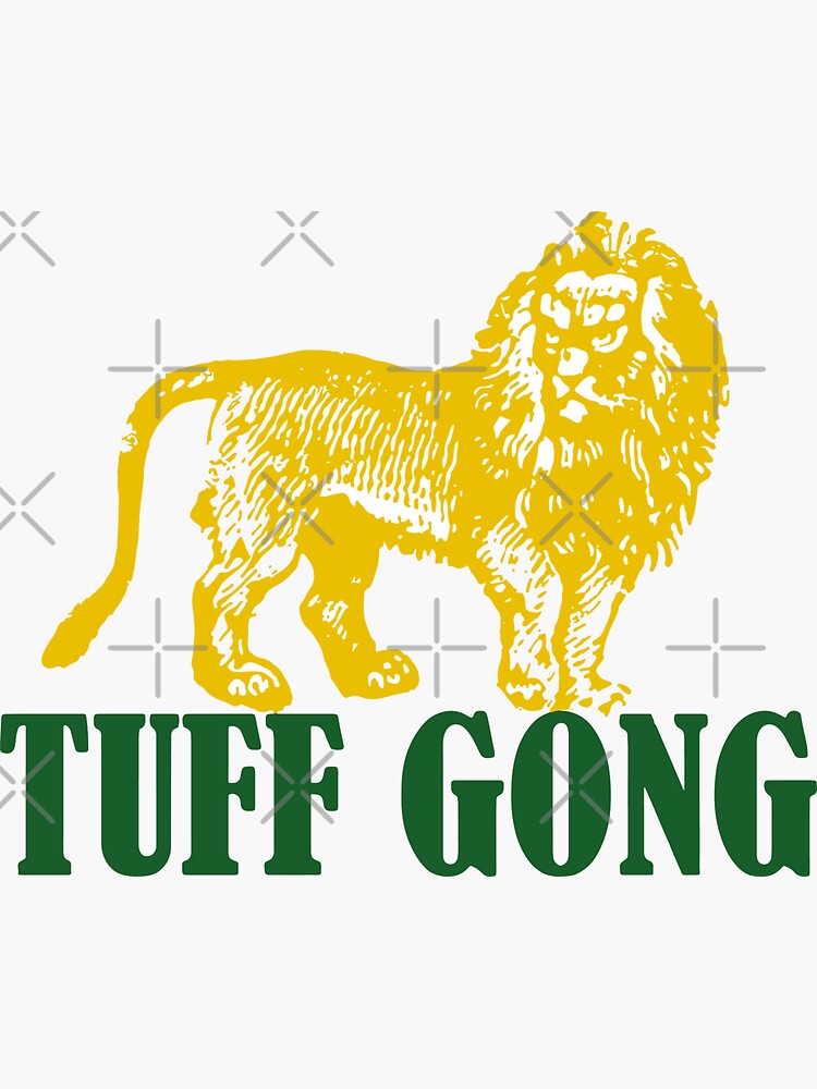 "Tuff Gong Logo - Reggae Music" Sticker for Sale by Stoba74 | Redbubble