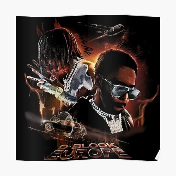 "D-BLOCK EUROPE" Poster for Sale by EllieSchultz1 | Redbubble