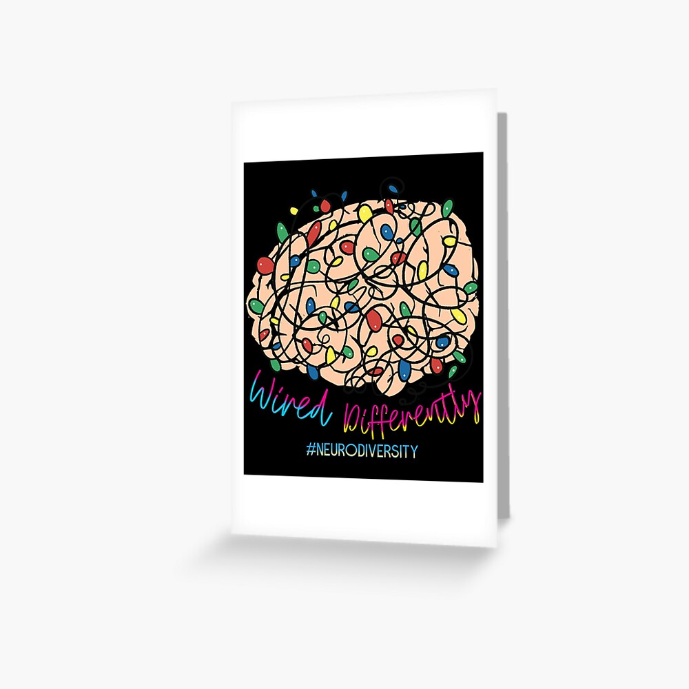 "Wired Differently - Neurodiversity Neurodivergence Inclusiveness Multi ...