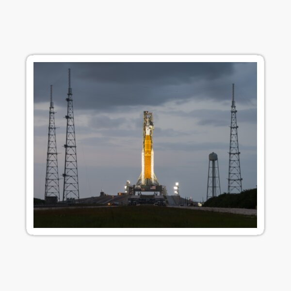 "Artemis I SLS Rocket" Sticker for Sale by Star-Citizen | Redbubble