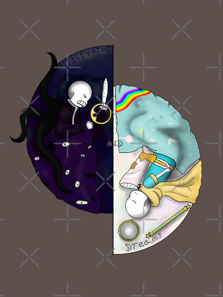 "Nightmares and Dreams" T-shirt for Sale by Glassplant | Redbubble ...