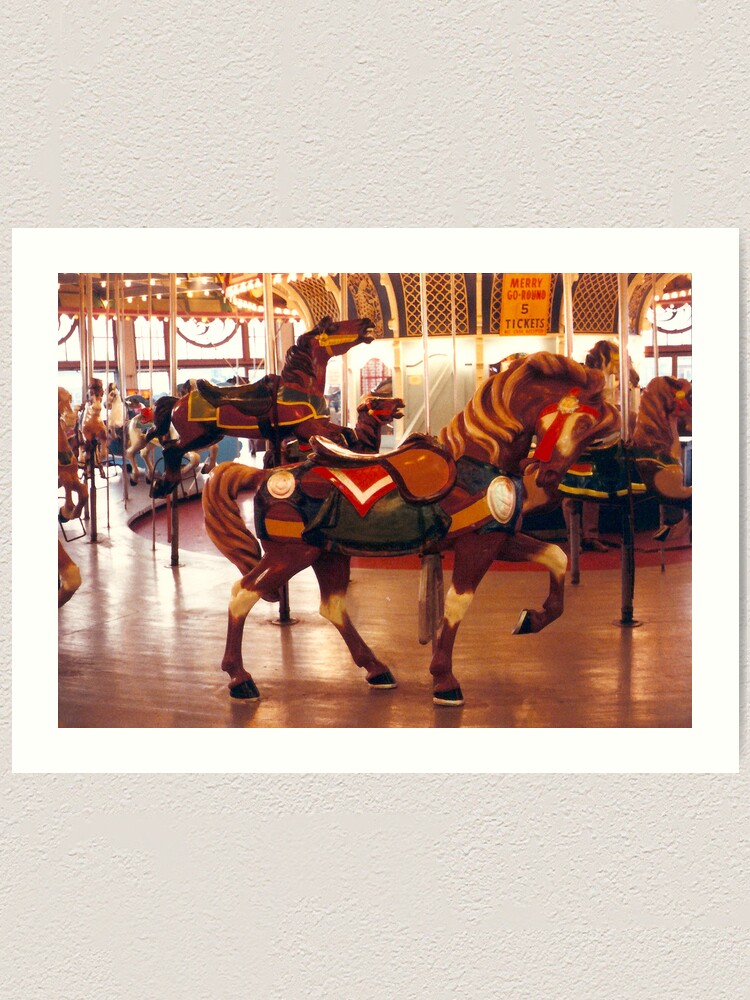 "Carousel" Art Print by CanvasMan | Redbubble