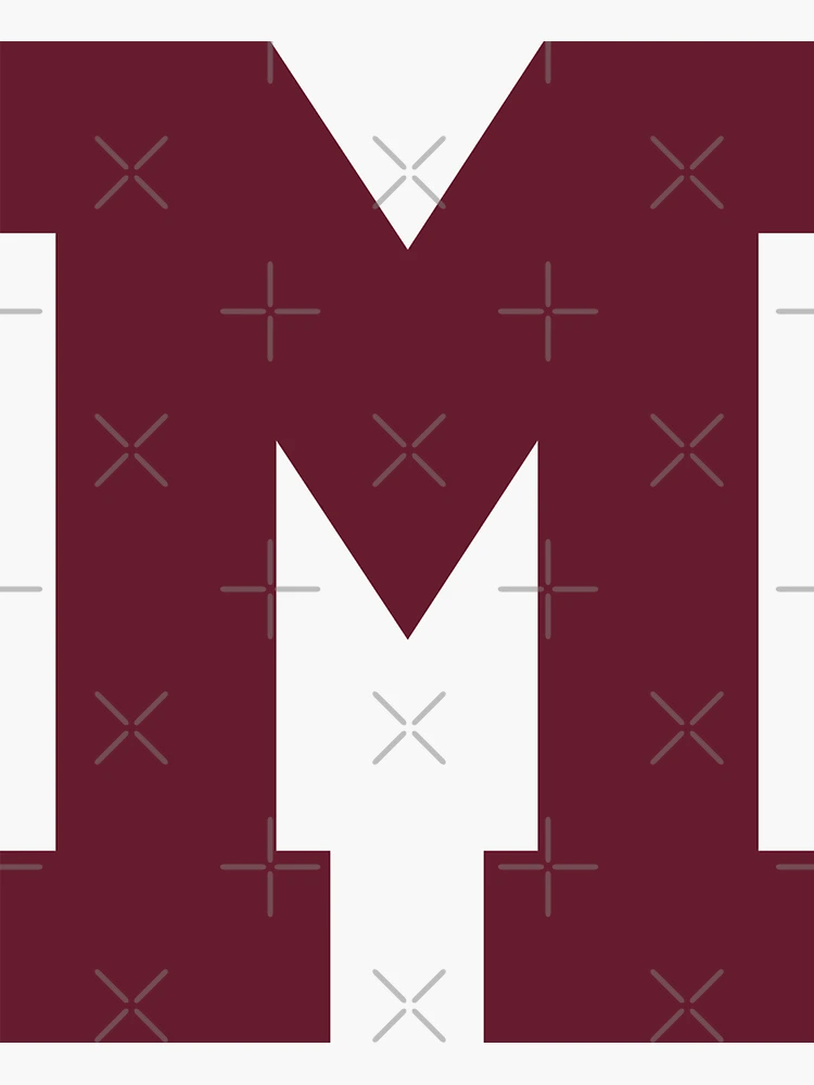 Maroon M Logo