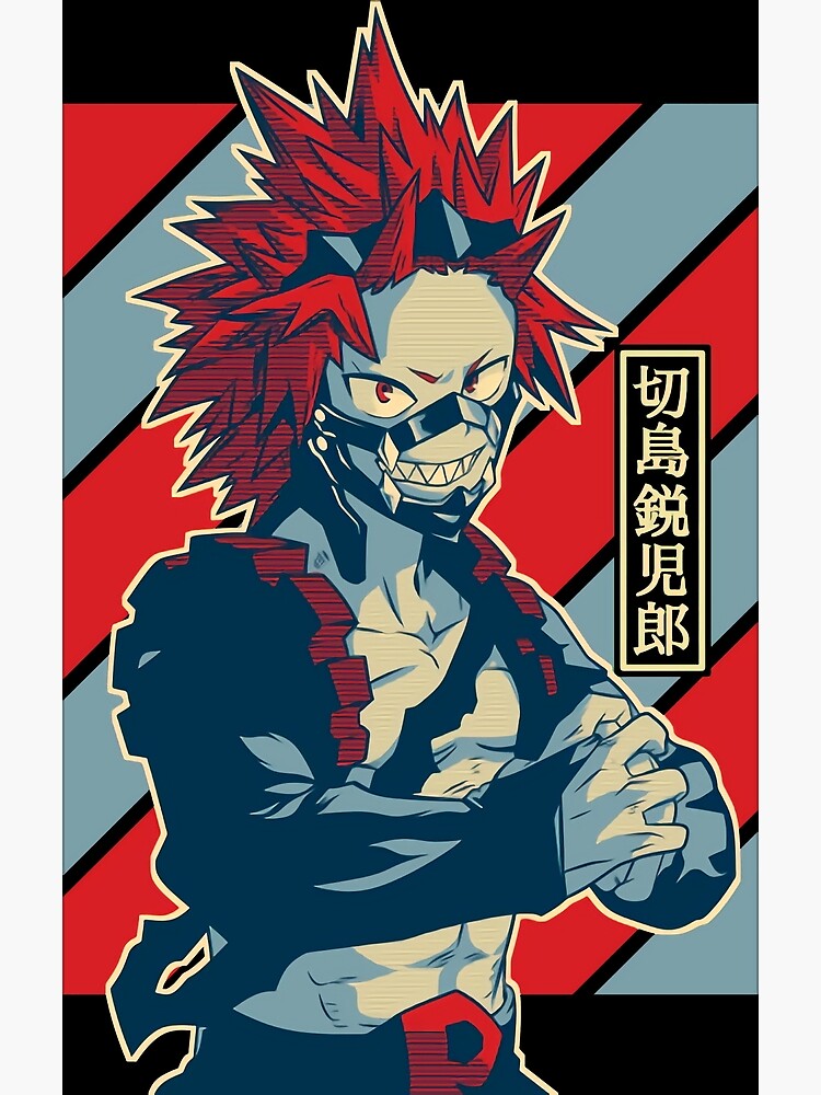 "MHA Eijir0 Kirishima - Red Riot/Perfect Designs For Men & Women ...