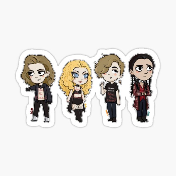 "Måneskin rock band Maneskin" Sticker for Sale by rhei29 | Redbubble