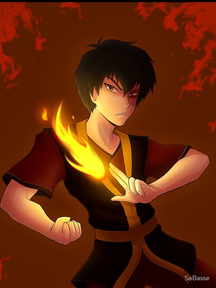 "Zuko" T-shirt for Sale by SaBasse | Redbubble | zuko graphic t-shirts ...
