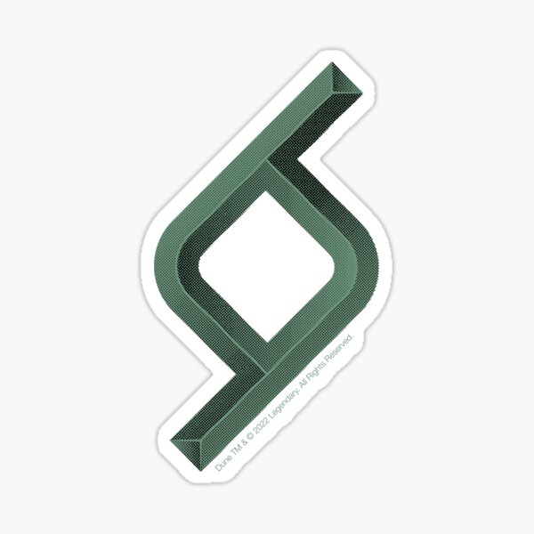 Dune Mentat Symbol Sticker For Sale By Dcollective985 Redbubble