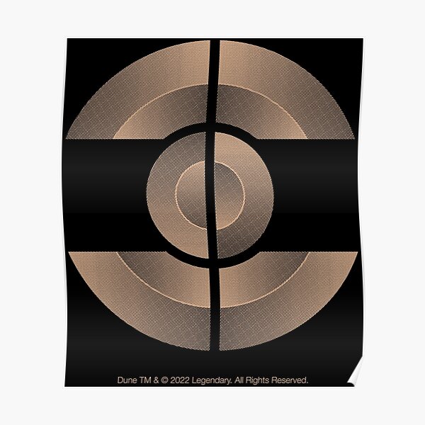"Dune Fremen symbol" Poster for Sale by DCollective985 | Redbubble