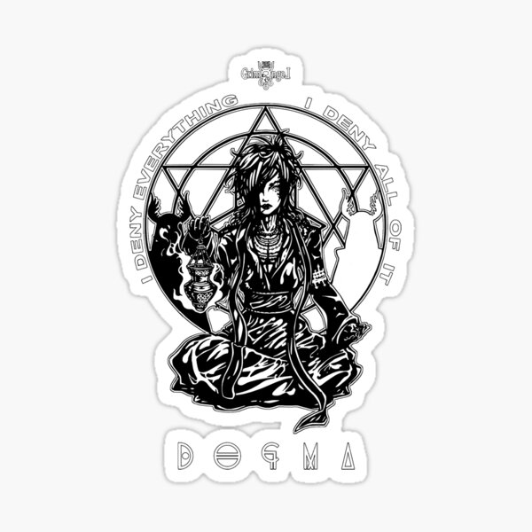 "DOGMA" Sticker for Sale by TimothyWolff | Redbubble