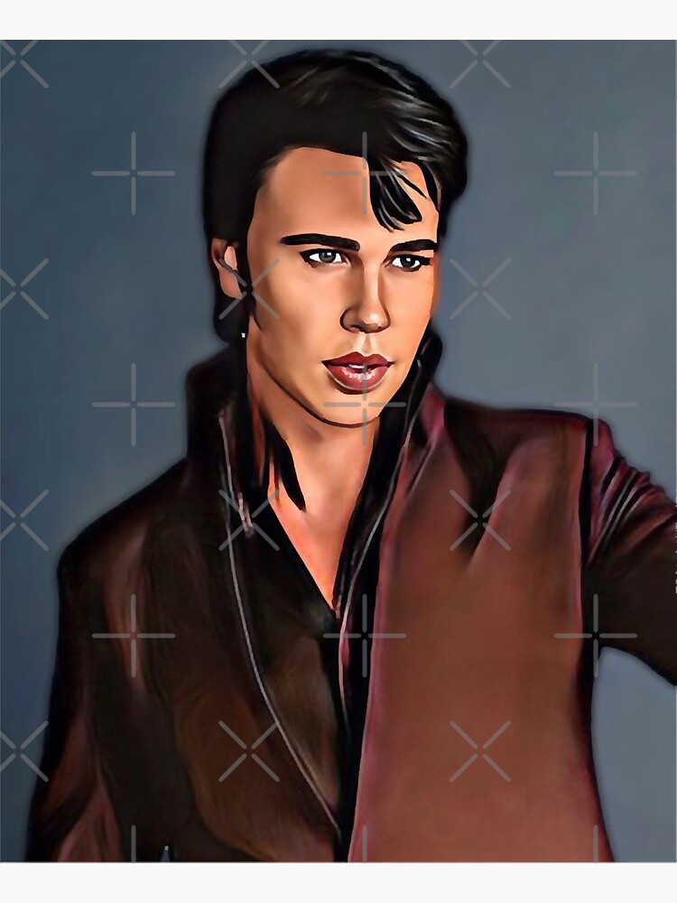 "Role-Playing Idolize Many Roles Austin Butler Elvis Art Funny Graphic ...