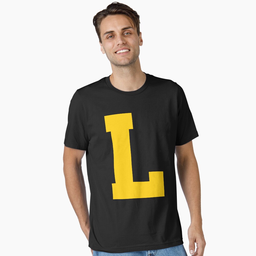 "Alphabet, Yellow L, Sports letter L" Sticker for Sale by TheCultStuff ...