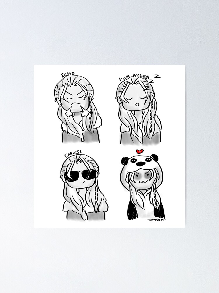 "Echo Emoji Board" Poster by NonsuchTheFirst | Redbubble