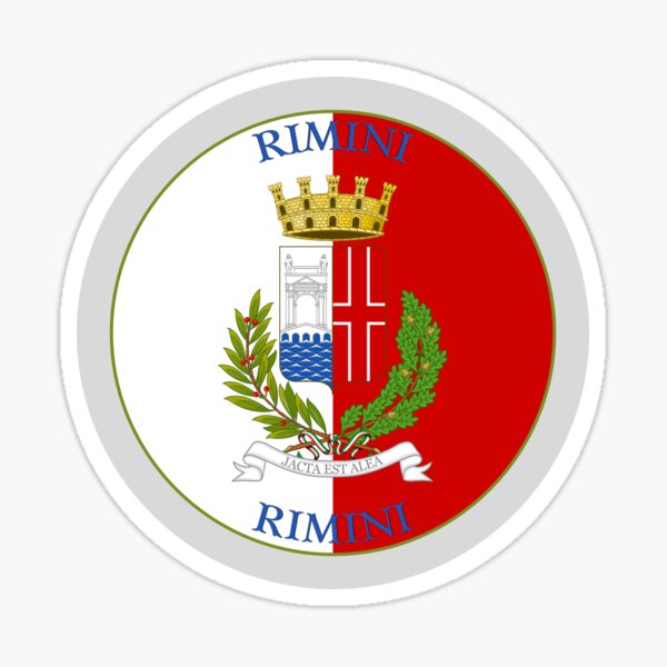 "City of Rimini" Sticker for Sale by FedSherDesign | Redbubble