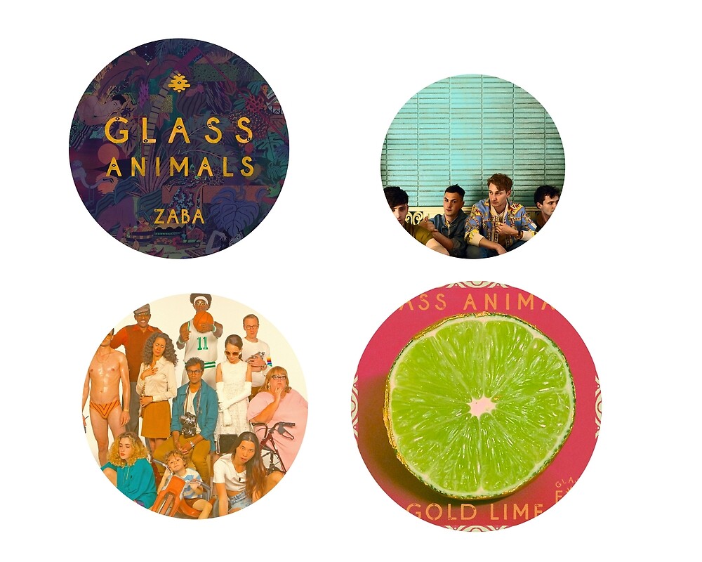 "Glass Animals Sticker Pack" by transprince | Redbubble