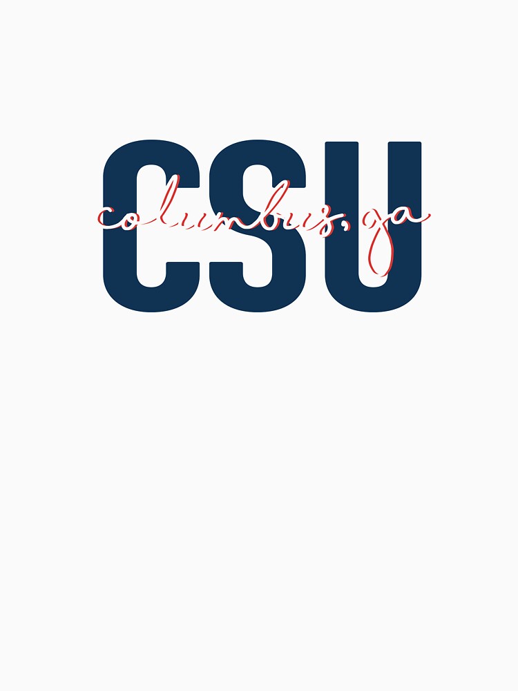"Columbus State University" T-shirt for Sale by emilyelizabethb ...