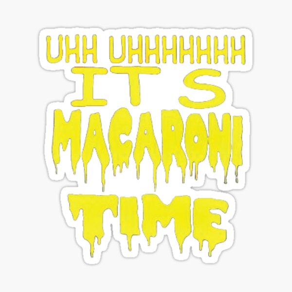 "Uhhhhhhh FUNNY Uhhhhhhh Meme ,uhhh homies macaroni meme " Sticker for ...