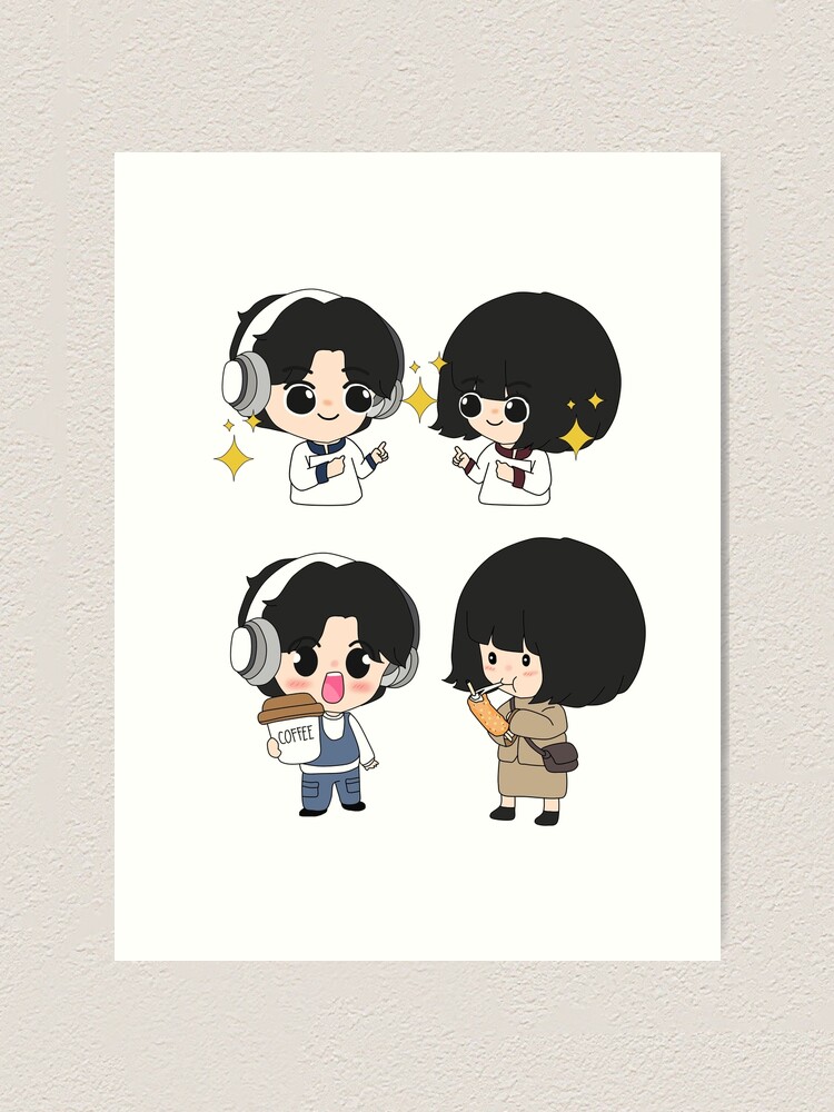 "Extraordinary Attorney Woo Chibi Art" Art Print for Sale by Infinirish ...