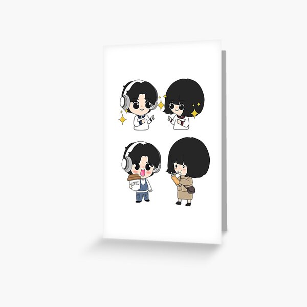 "Extraordinary Attorney Woo Chibi Art" Greeting Card for Sale by ...