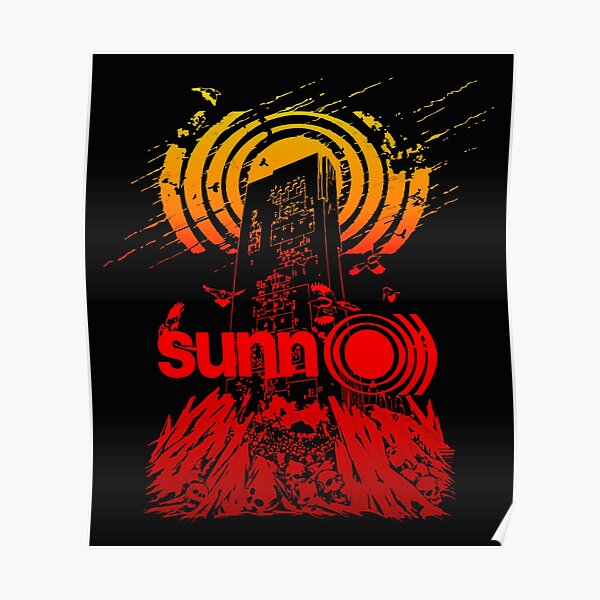 "Sunn O Merch" Poster for Sale by xxXVintageXxx | Redbubble