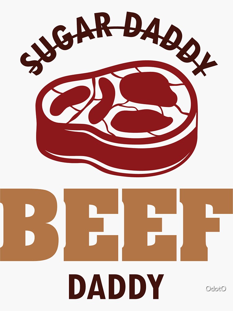 Beef Cake Sticker For Sale By Odoto Redbubble