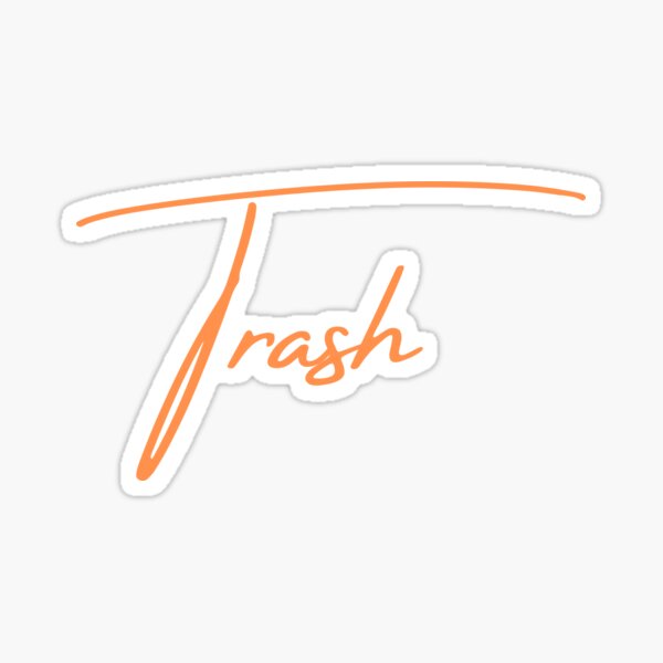 "White Trash Outfit" Sticker for Sale by Ivy-si | Redbubble