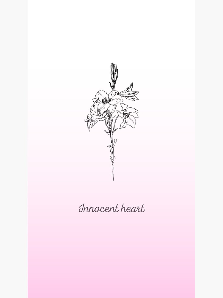 "Innocent Heart" Sticker for Sale by Calimec | Redbubble